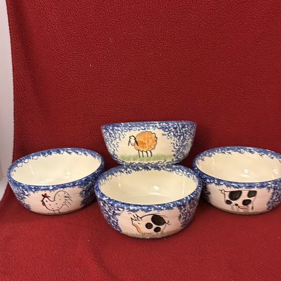 Molly Dallas | Dining | Molly Dallas Splatter Ware Pottery Large Cereal ...